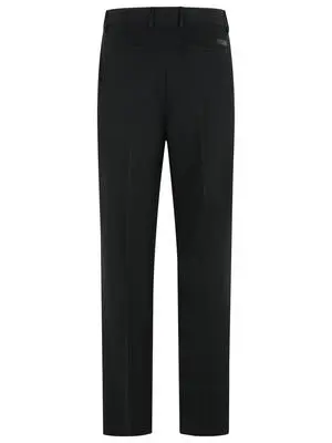 Versace Virgin Wool Trousers