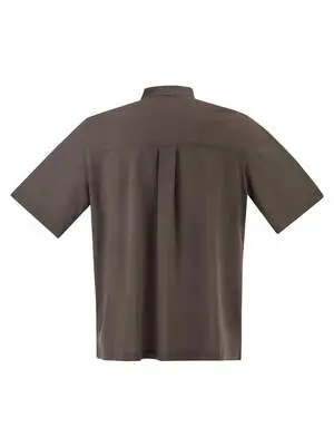 Herno Jersey Polo Shirt With Seraph Collar