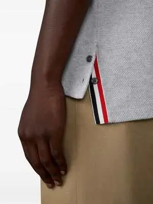 Thom Browne T-shirt With 4-stripe Detail
