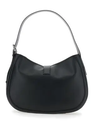 Alexander McQueen Leather Shoulder Bag - Black