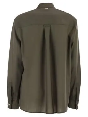 Herno Virgin Wool Muslin Shirt - Multicolor