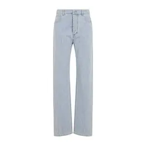Bottega Veneta Chambray Straight Pants