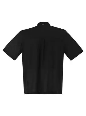 Herno Jersey Polo Shirt With Seraph Collar