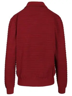 Miu Miu Cotton V-neck Sweater - Multicolor
