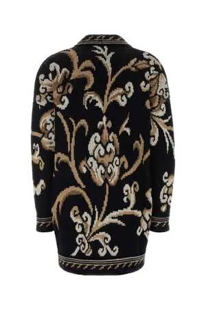 Etro Embroidered Wool Cardigan