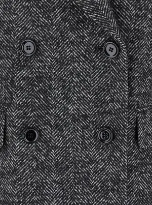 Dolce & Gabbana Wool Blend Double-breasted Jacket - Multicolor