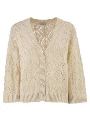 PESERICO Peserico Women Cotton Cord Cardigan With Sequins