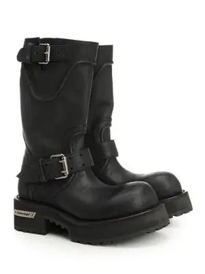 Balenciaga Venom Leather Boots