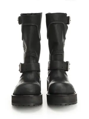 Balenciaga Venom Leather Boots