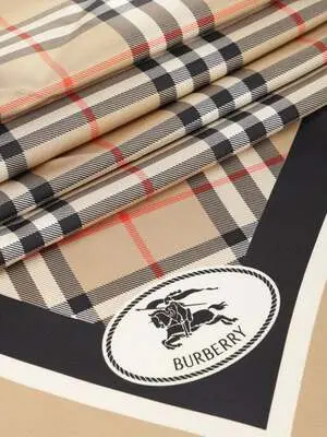 Burberry Check Silk Scarf