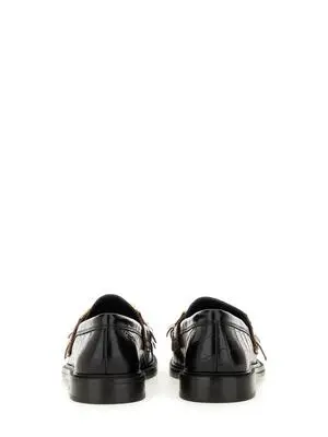 Moschino Moccasin With Bangs And Coin