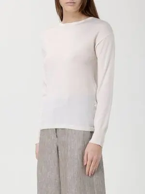 Max Mara Striped Cashmere And Silk Pullover