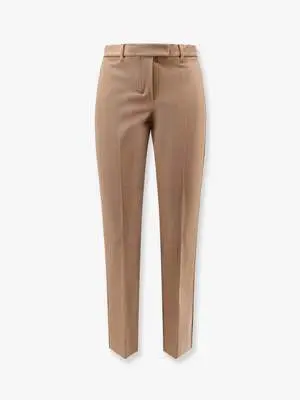 Max Mara Umanita Cotton Blend Trousers - Multicolor