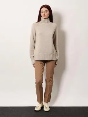 Max Mara Cotton Blend Trousers