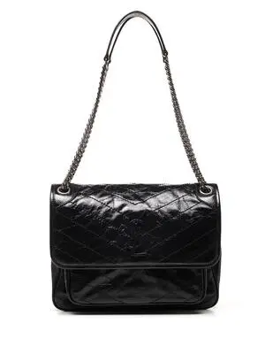 Saint Laurent Niki Shoulder Bag - Black