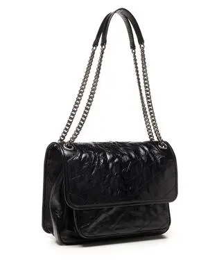 Saint Laurent Niki Shoulder Bag - Black