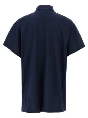 Balenciaga Embroidery Polo Shirt - Blue