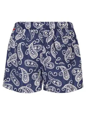 Kiton Short Patterned Swim Boxers