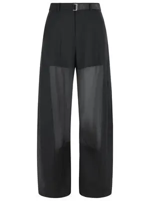 Sacai Wool Pants - Black