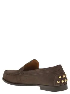 TOD'S Suede Leather Loafers