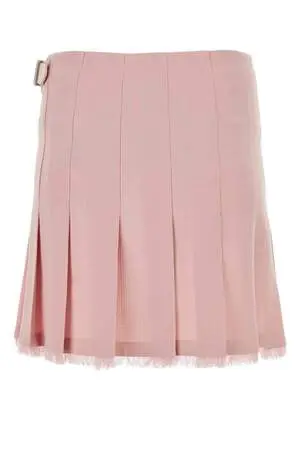 Burberry Wool Mini Skirt