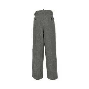 Dsquared2 Easy Zoot Herringbone Pants