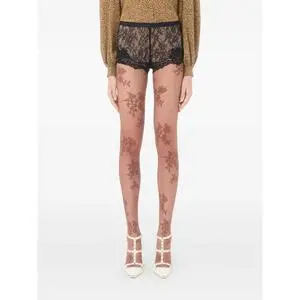 Valentino Garavani Floral Lace Mini Shorts