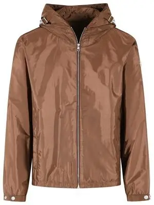 Moncler Remoray' Polyamide Hooded Windbreaker - Brown