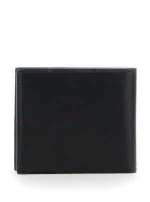 Amiri Bi-fold Wallwt With Logo Lettering On The Front In Leather