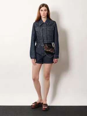 Fendi Padded Denim Jacket - Multicolor