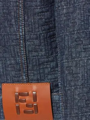 Fendi Padded Denim Jacket - Multicolor