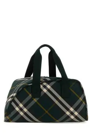 Burberry Printed Nylon Shield Travel Bag