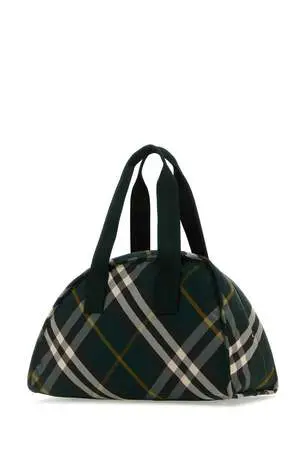 Burberry Printed Nylon Shield Travel Bag - Multicolor