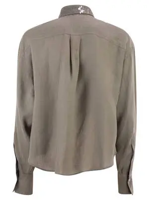 Brunello Cucinelli Linen Shirt - Yellow