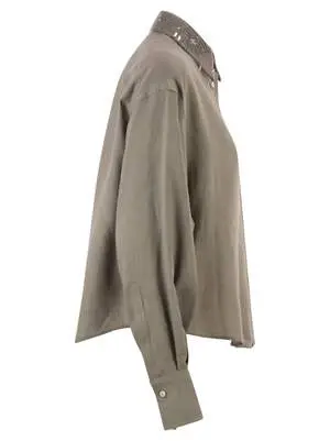 Brunello Cucinelli Linen Shirt - Yellow