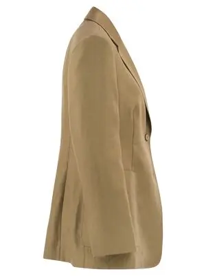 Max Mara Linen Fabric Blazer