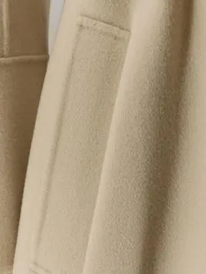 Max Mara Smmelisa Double Face Fabric Coat - Multicolor