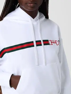 Gucci Boxy Hoodie - White