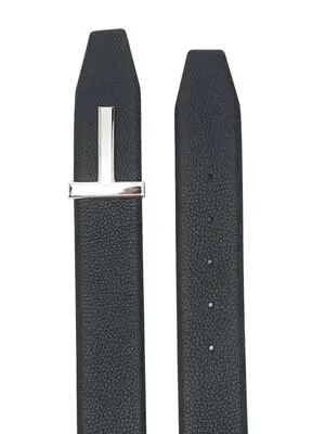 TOM FORD Belt With T-bar Closure - Blue