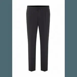 Herno Straight-leg Pleated Front Trousers - Black