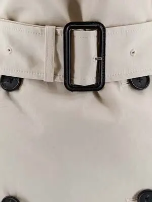 TOTEME Washed Cotton Trench Coat - Cream