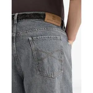 Brunello Cucinelli Denim Regular & Straight-leg Jeans - Gray