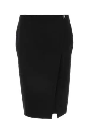 Givenchy Wool Skirt - Black