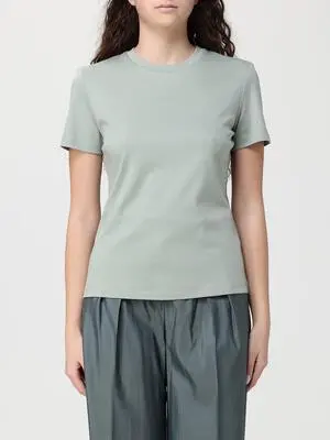 Max Mara Basic Cotton T-shirt - Green