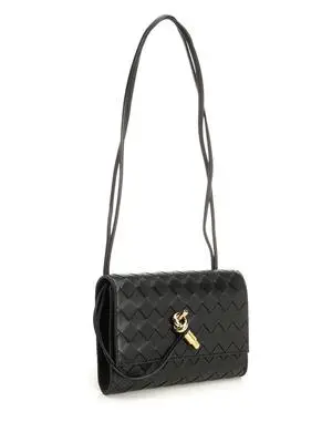 Bottega Veneta Andiamo Clutch Bag - Black