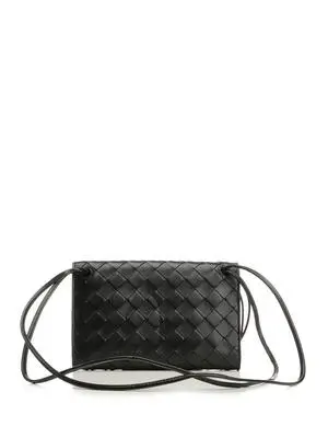Bottega Veneta Andiamo Clutch Bag - Black