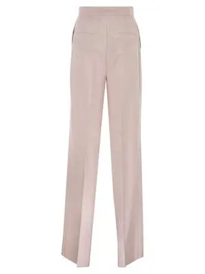 Max Mara Pantalone Mxmgirone Beige Rosa