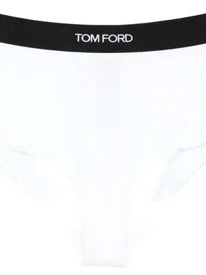 TOM FORD Briefs With Logo Waistband