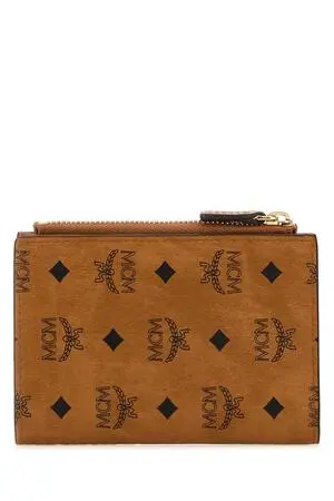 Mcm Printed Canvas Wallet - Multicolor