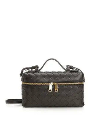 Bottega Veneta Bang Bang Beauty Case - Brown